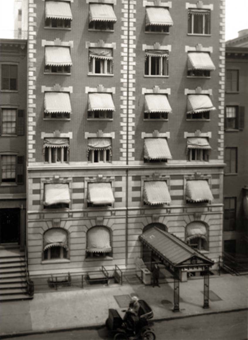 History - Washington Square Hotel